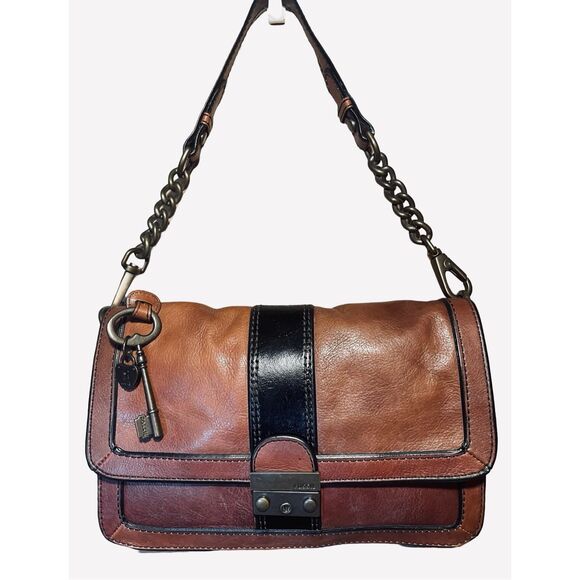Fossil | Bags | Vintage Fossil Flap Leather Bag | Poshmark